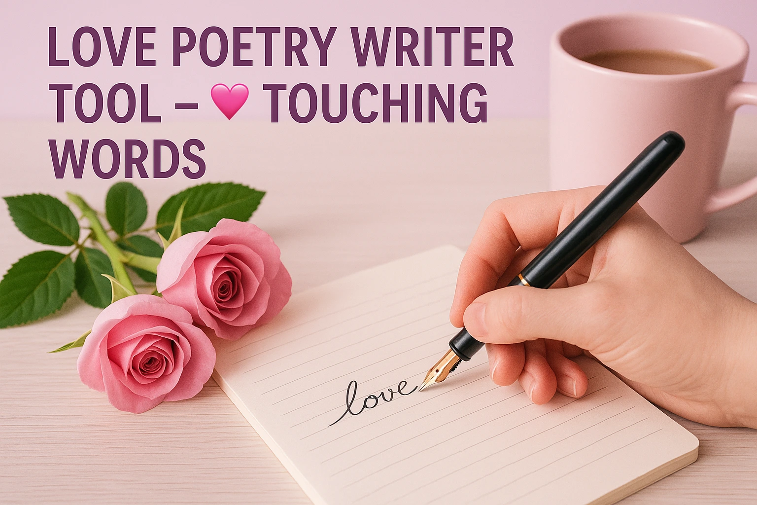 Love Poetry Writer Tool - 💕 Touching Words